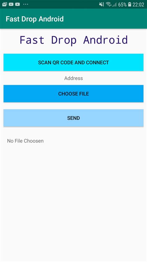 Github Jayjeetatgithubfast Drop Android Android Client For A Mobile To Desktop P2p File