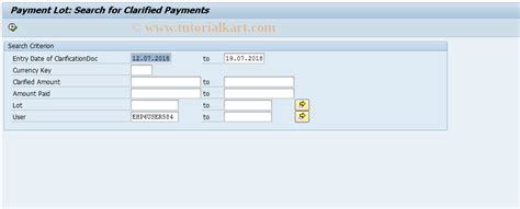 FP30C SAP Tcode Find Clarification Cases
