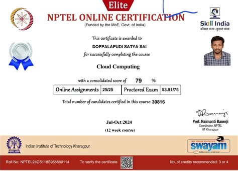 Cloudcomputing Nptel Skills Satya Sai Doppalapudi