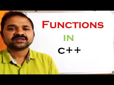 FUNCTIONS IN C Definition Declaration Call Actual And Formal