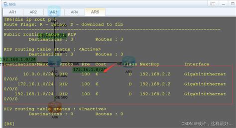 ripv1与ripv2配置对比：路由注入与选路原则详解 csdn博客