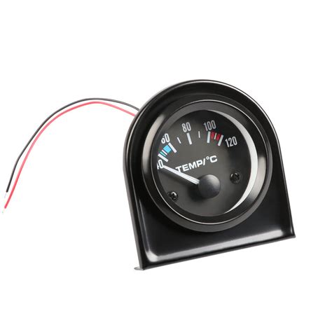 52mm 자동차 수온 게이지 섭씨 포인터 자동차 계량기용 오일 온도 측정기 수정 센서 온도 측정기 내장 부품