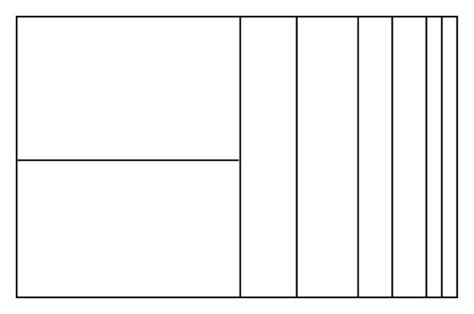 Example Of Treemap Subdivision Generating Rectangles With Aspect Ratio