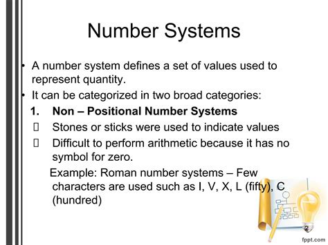solution introduction to number systems with various parameters in
