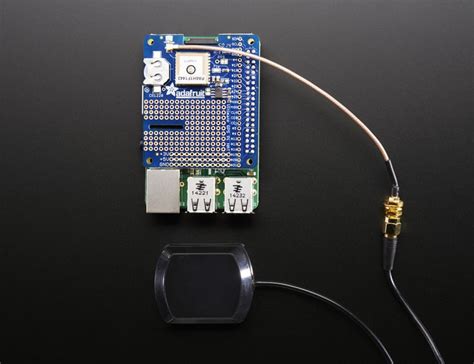 External Antenna Adafruit Ultimate Gps Hat For Raspberry Pi