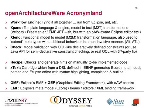 Ppt Pragmatic Model Driven Development Mdd Using Openarchitectureware Powerpoint