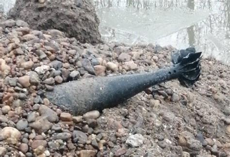 В Канске нашли минометный снаряд времен Второй мировой войны