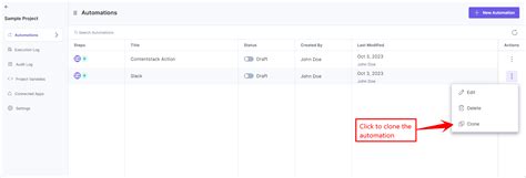 Clone An Automation
