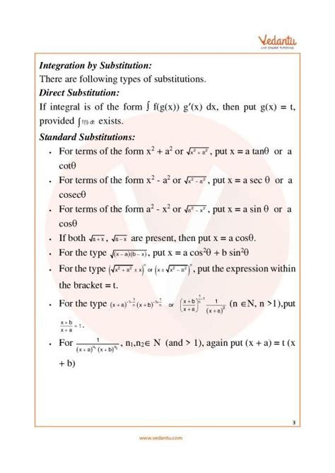 Calculus Pdf 170854 Jee Main Integral Calculus Revision Notes
