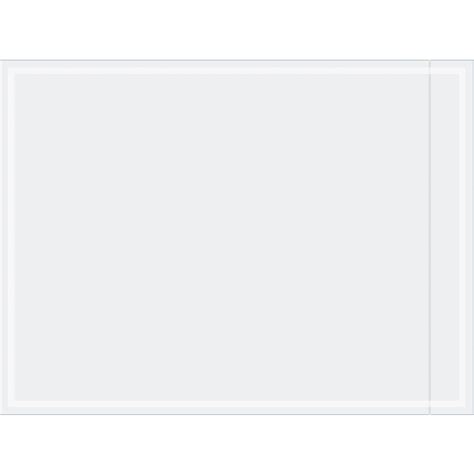 4 12 X 6 Clear Face Document Envelopes Pl5 Case Of 1000