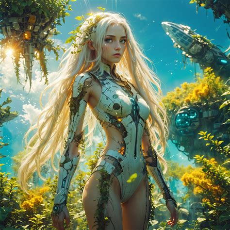 Download Ai Generated Woman Robotic Royalty Free Stock Illustration