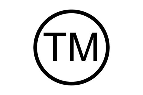 Trademark Symbol Icon Template Design Graphic By Zae · Creative Fabrica