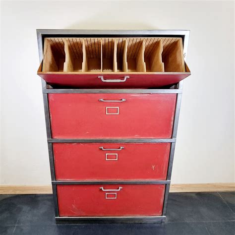Industrial Rotating Drawer Steel Storage Filing Cabinet