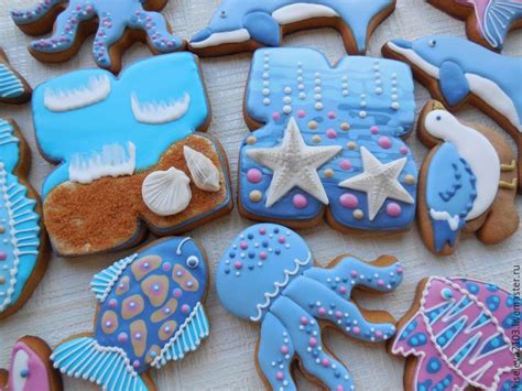 Набор пряников Мечты о море. в интернет-магазине на Ярмарке Мастеров ...