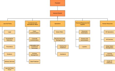 Non Profit Organization Chart Organization Chart Template