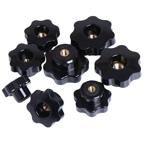 M5 M6 M8 M10 M12 M16 Female Thread Seven Star Shaped Head Clamping Nuts