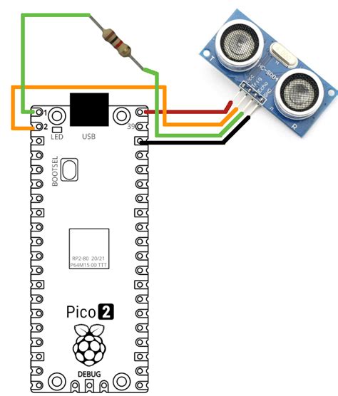 Usando O Sensor Ultrassônico Hcsr04 Na Raspberry Pi Pico 2