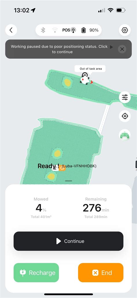 Is The Poor Position Due To The Rtk Position Rtk Is On The Back Of My House Wondering If