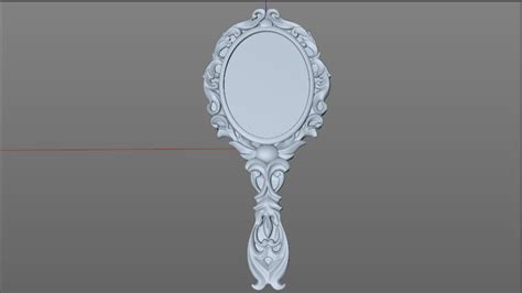 Hand Mirror 3d Model 30 C4d Fbx Obj Stl Free3d