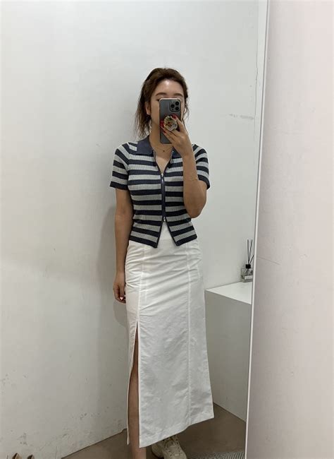 [스판최고 너무편함] 앞트임 토탈머메이드 롱스커트 2color 에이블리