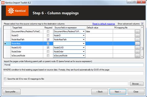 Example Importing A Culture Version Of A Page Using The Kentico Import Toolkit Kentico