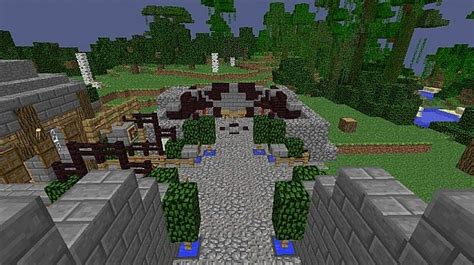 Hardcore PvP Server Spawn Minecraft Map