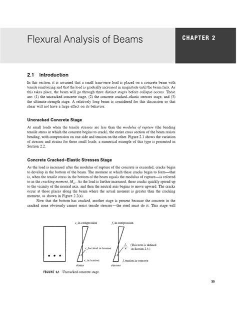 Chapter 2 Flexural Analysis Of Beams Pdf