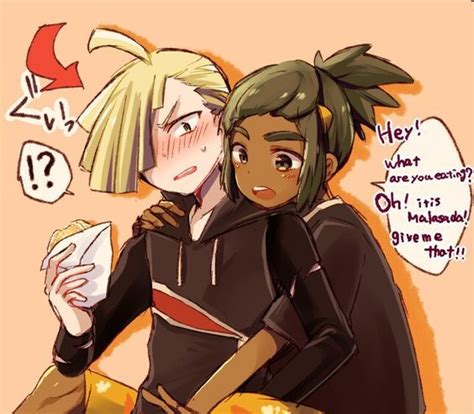 Hau X Gladion Pin By Beatiful Moon On Haudion Hau X Gladion