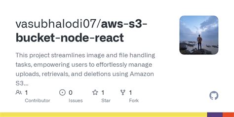 Github Vasubhalodi07aws S3 Bucket Node React This Project Streamlines Image And File