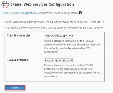 How To Edit Tlsssl Cipher List And Protocol In Whm Eukhost