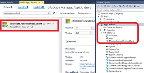 Azure Iot Hub And Xamarin Forms Stack Overflow