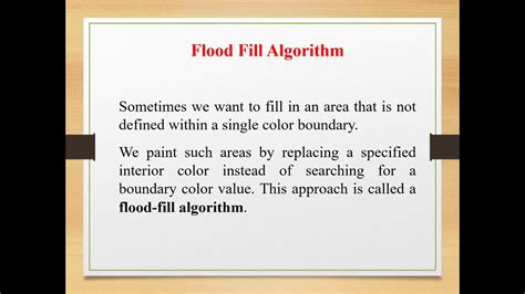 Implementation Of Polygon Filling Algorithm Boundary Fill Algorithm