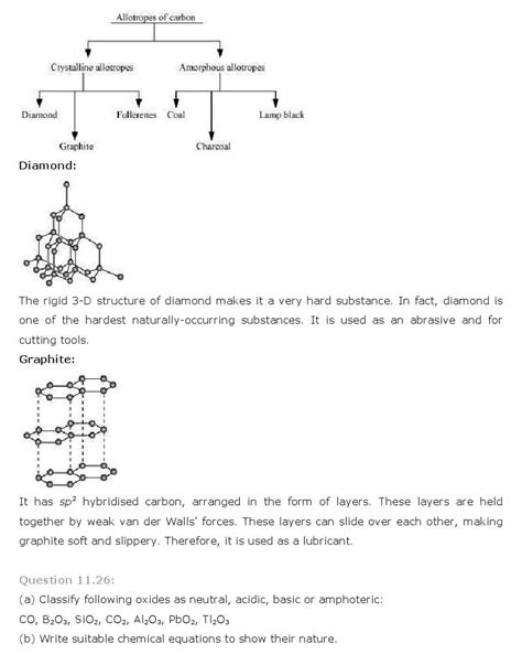 The P Block Elements Class 11 Chemistry NCERT Solutions
