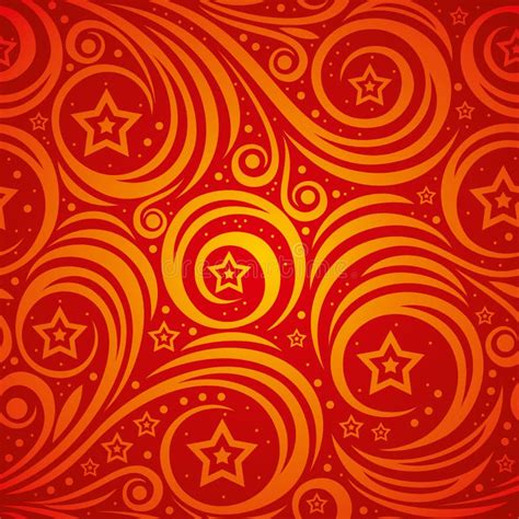 Abstract Curl Seamless Pattern Stock Vector Illustration Of Object Icon