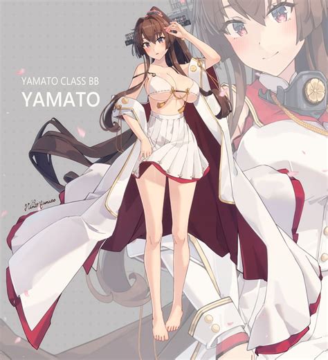 Yamato And Yamato Kai Ni Kantai Collection Drawn By Himeyamato Danbooru