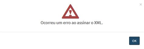 Erro Ocorreu Um Erro Ao Assinar Xml Central De Ajuda Gestãoclick
