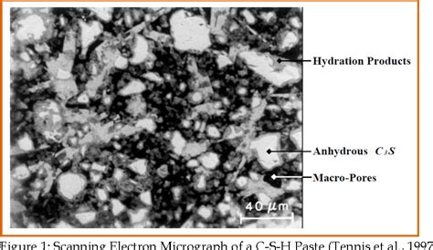 Figure 1 From Portland Cement Paste Microstructure Characterization Using Autogenous Shrinkage