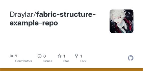 GitHub Draylar Fabric Structure Example Repo