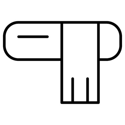 Premium Vector Scarf Vector Illustration