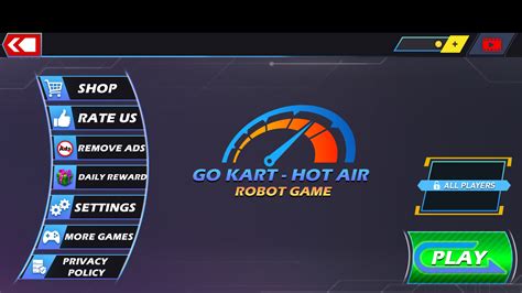 Robot Game Ui 4 Images Behance