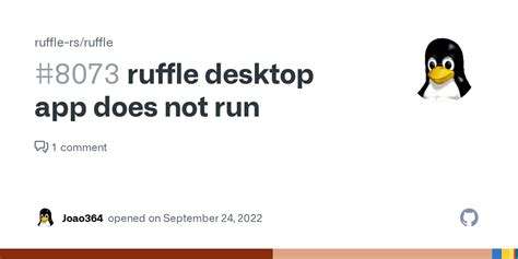 Ruffle Desktop App Does Not Run Issue Ruffle Rs Ruffle GitHub