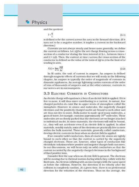 NCERT Book Class 12 Physics Chapter 3 Current Electricity PDF AglaSem