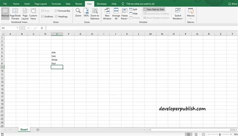 How To View Multiple Excel Workbooks At The Same Time Developer Publish