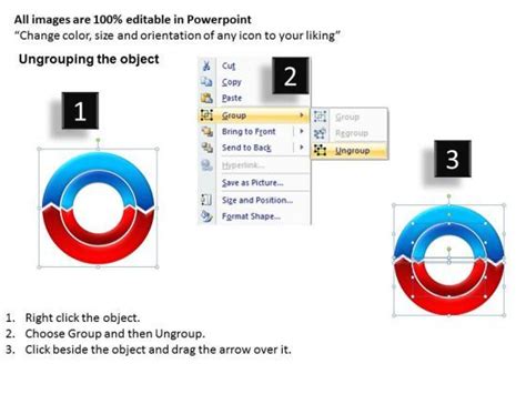Cycle Diagrams 2 Layers 2 Stages PowerPoint Templates