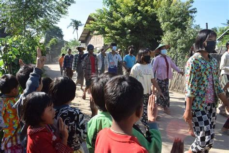 ယင်းမာပင် ဆားလင်းကြီး ရွာပေါင်းစုံ သပိတ် စစ်ကြောင်း ဖက်ဆစ် စစ်တပ် ချေမှုန်းရေး ချီတက် ဆန္ဒပ