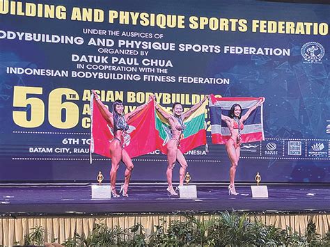 ၅၆ ကြိမ်မြောက် အာရှကာယဗလနှင့် ကာယကြံ့ခိုင်မှု အားကစားပြိုင်ပွဲတွင် မြန်မာနိုင်ငံမှ ရွှေတံဆိပ်န