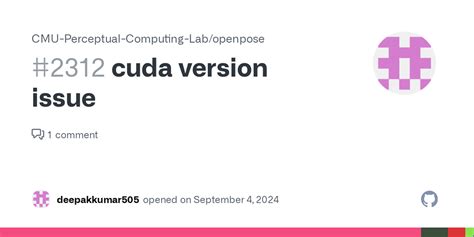 Cuda Version Issue Issue Cmu Perceptual Computing Lab Openpose Github