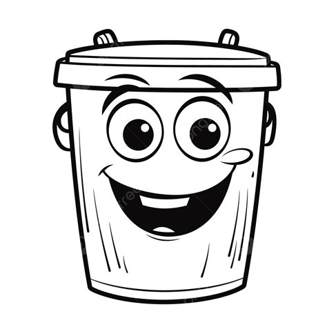 그의 얼굴 개요 스케치 드로잉에 미소로 만화 일러스트 쓰레기통 벡터 만화 일러스트 벡터 일러스트 스케치 일러스트 Png 일러스트 및 벡터 에 대한 무료 다운로드