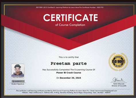 preetam parte on linkedin powerbi dataanalytics continuouslearning coursepe