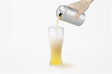 Nendo Pops Beer Cans With Two Pull Tabs For More Brew Less Foam Lager